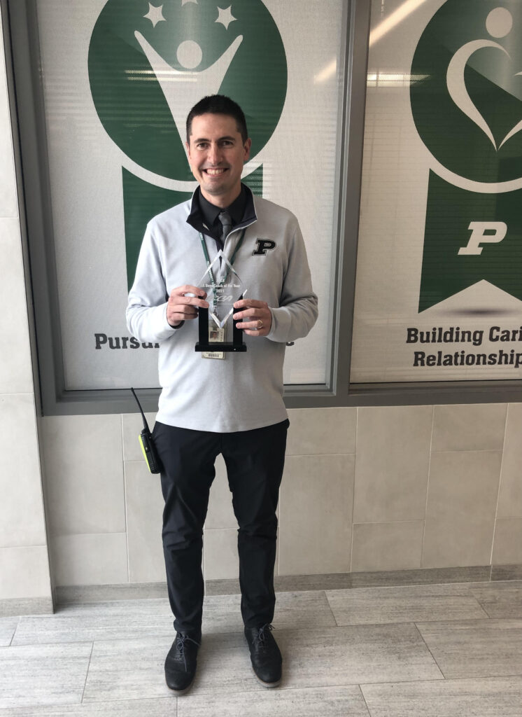 Coach Schulte Receives Recognition - Pella Community Schools